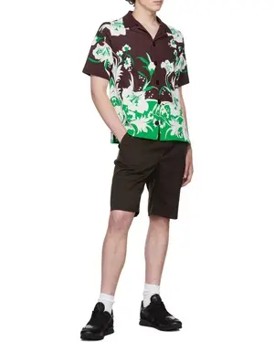 Valentino Garavani Rockrunner Camouflage Low-top Sneakers - Black