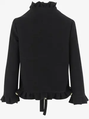 Valentino Garavani Ruffled Long-sleeved Jacket