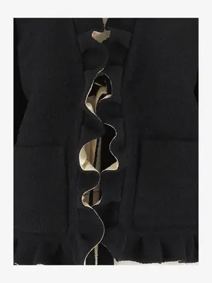 Valentino Garavani Ruffled Long-sleeved Jacket
