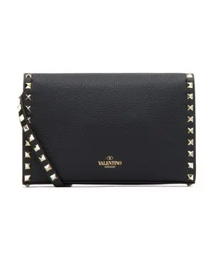 Valentino Garavani Rockstud Shoulder Bag - Black