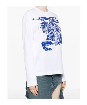 Burberry Graphic Print Crewneck Sweatshirt