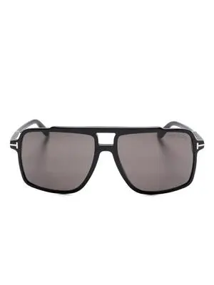 TOM FORD Tom Ford Kemp Pilot Frame Sunglasses Gray