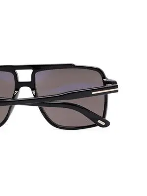 TOM FORD Kemp Pilot Frame Sunglasses - Gray