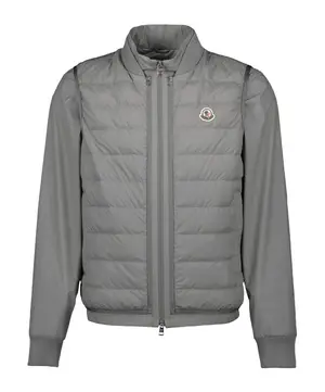 Moncler Verney 3-in-1 Short Padded Jacket - Gray