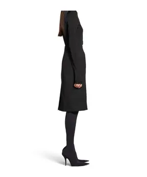 Balenciaga Hourglass Midi Skirt