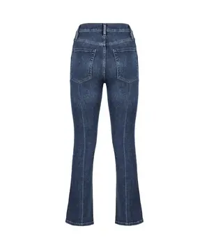 FRAME Le High Straight Flared Jeans - Blue