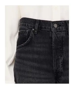 ANINE BING Manon Wide-leg Jeans - Darkgrey