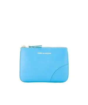Comme Des Garçons Classic Zipped Wallet - Blue