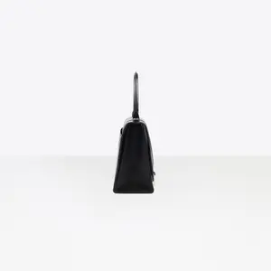 Balenciaga Hourglass Top Handle Bag - Black