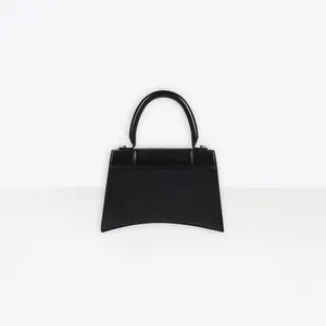 Balenciaga Hourglass Top Handle Bag - Black