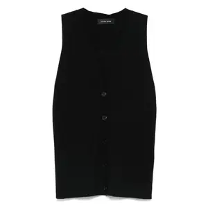 ANINE BING Button-up V-neck Vest