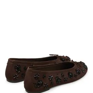 STUART WEITZMAN Prima Bow Ballet Flats