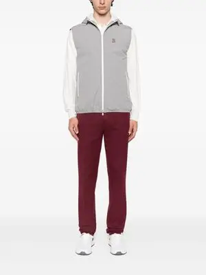 Brunello Cucinelli Zip-up Hooded Vest
