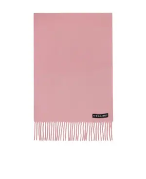 Y/project Chain-detailed Knitted Fringed Scarf