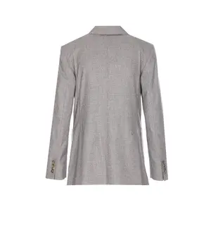 Max Mara Double-breasted Blazer - Gray