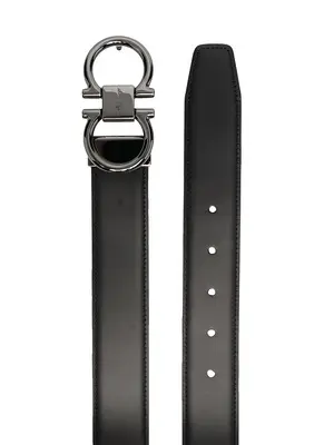 FERRAGAMO Double Gancio Buckle Belt