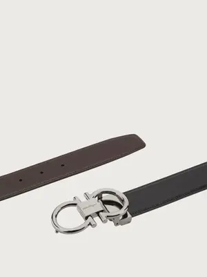 FERRAGAMO Double Gancio Buckle Belt