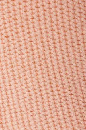 Chloé Short Sleeve Ruffled Knit Top - Pink Orange