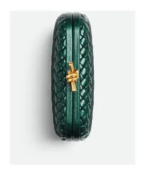 Bottega Veneta The Mini Pouch Clutch - Emerald Green