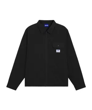 Hugo Boss Ebey Logo-patch Pocket Overshirt