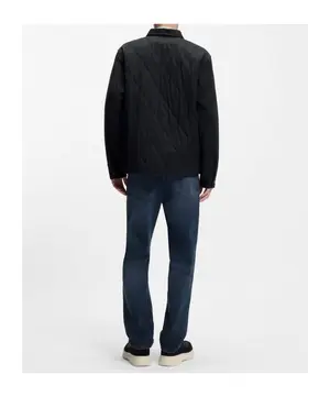 Hugo Boss Ebey Logo-patch Pocket Overshirt