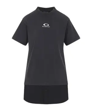 Balenciaga Plain T-shirts For Women