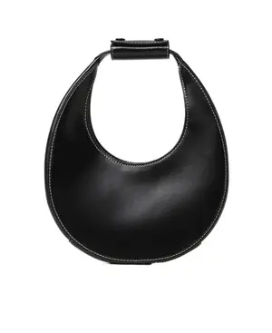 Staud One Handle Shoulder Bag - Black