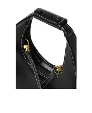 Staud One Handle Shoulder Bag - Black