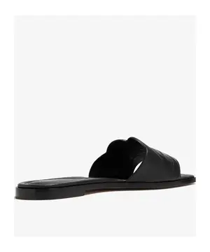 Alexander McQueen Seal Embossed Slip-on Slides