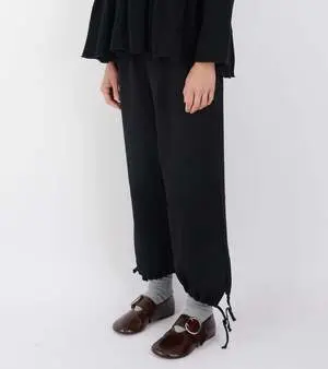 Comme Des Garçons Elastic Waist Casual Pants - Black