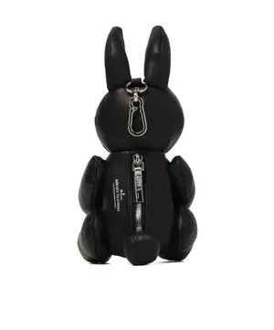 Mihara Yasuhiro Rabbit Shoulder Bag - Black