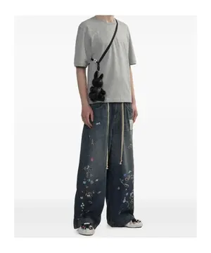 Mihara Yasuhiro Rabbit Shoulder Bag - Black