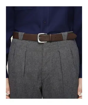 MAISON MARGIELA Logo Detailed Buckled Belt - Multicolor