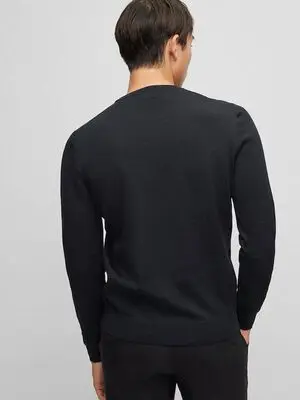 Hugo Boss Knit Sweater With Crew Neck
