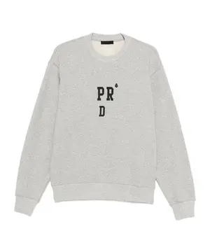 Prada Logo Embroidered Crewneck Sweatshirt
