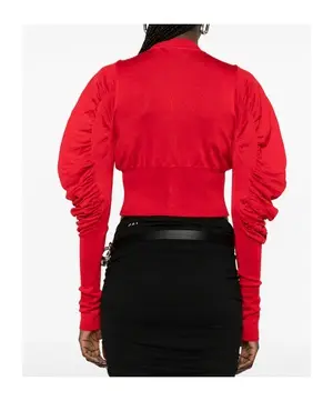 VIVIENNE WESTWOOD Eli Cropped Cardigan - Black