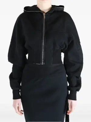 Rick Owens Collage Gimp Hoodie