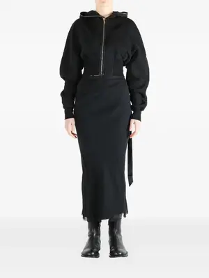 Rick Owens Collage Gimp Hoodie