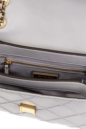 Tory Burch Fleming Convertible Foldover Small Shoulder Bag