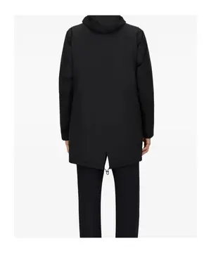 Herno Hooded Long Parka - Black