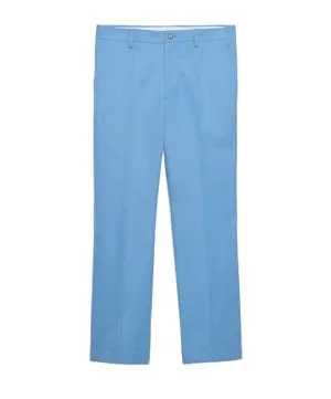 Prada Pleated Tailored Trousers - Celeste