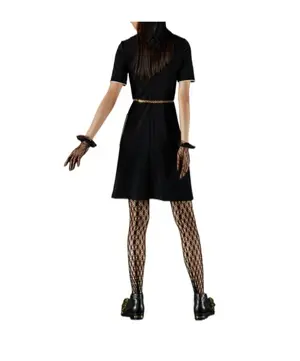Gucci Buttoned Short-sleeve Midi Dress