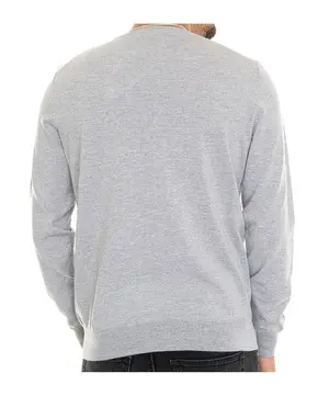 Hugo Boss Crew Neck Long-sleeved Sweatshirt - Gray