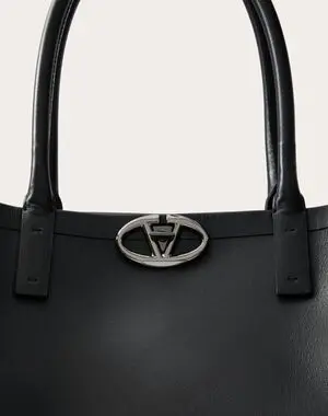 Valentino Garavani Vlogo Signature Medium Tote Bag