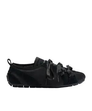 Simone Rocha Ballerina Grip Lace-up Sneakers - Black