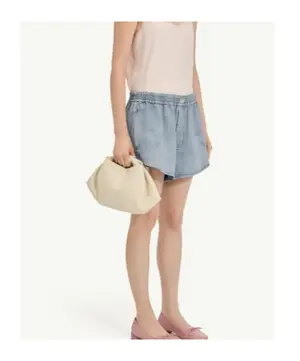 MAISON MARGIELA Distressed Elasticated-waist Denim Shorts