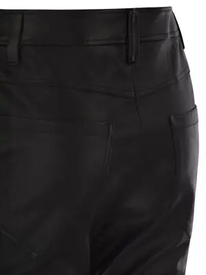 Brunello Cucinelli Square Cigarette Trousers - Black