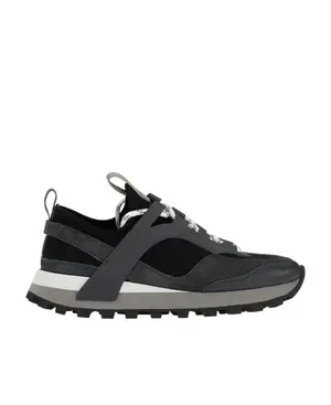 FERRAGAMO Round-toe Lace-up Sneakers