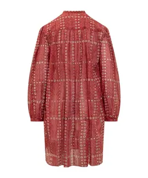 Isabel Marant Étoile Long Sleeve Printed Dress