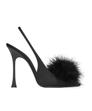 Saint Laurent Paradis Slingback Sandals